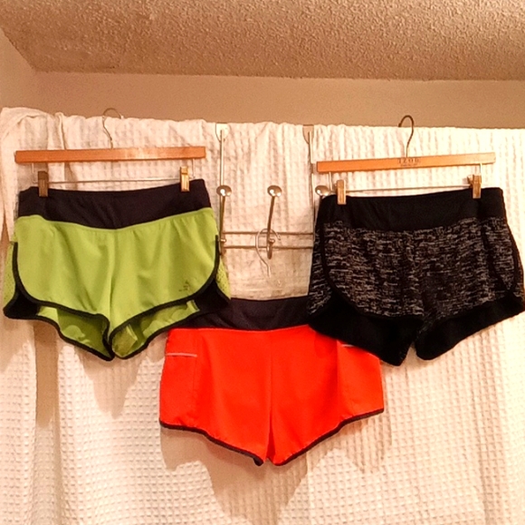 Shorts | Bcg Ladys Running Speed Shorts Scort Black And Green Apple ...
